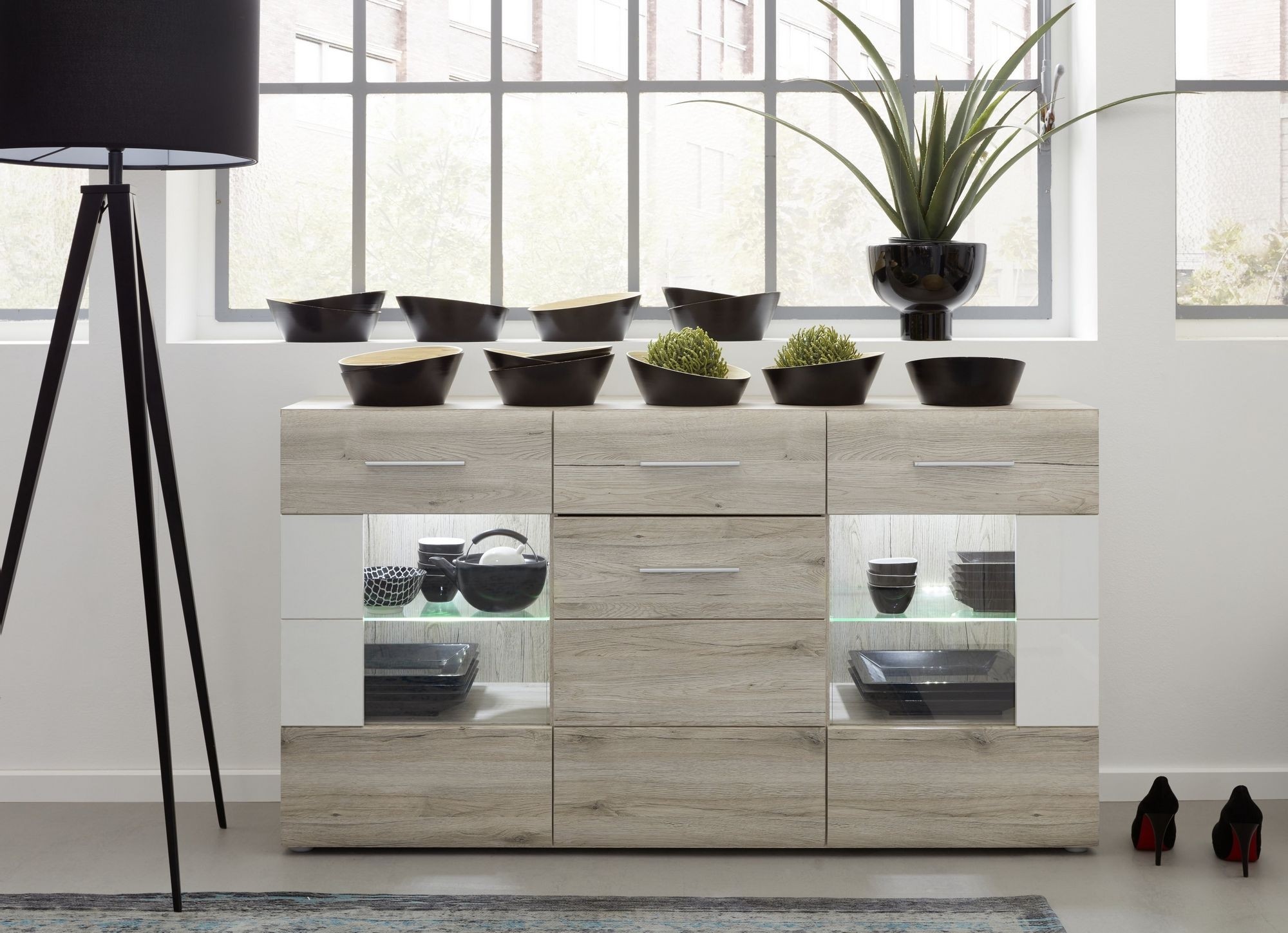Fabelhafte Sideboard Sanremo Eiche Bild
