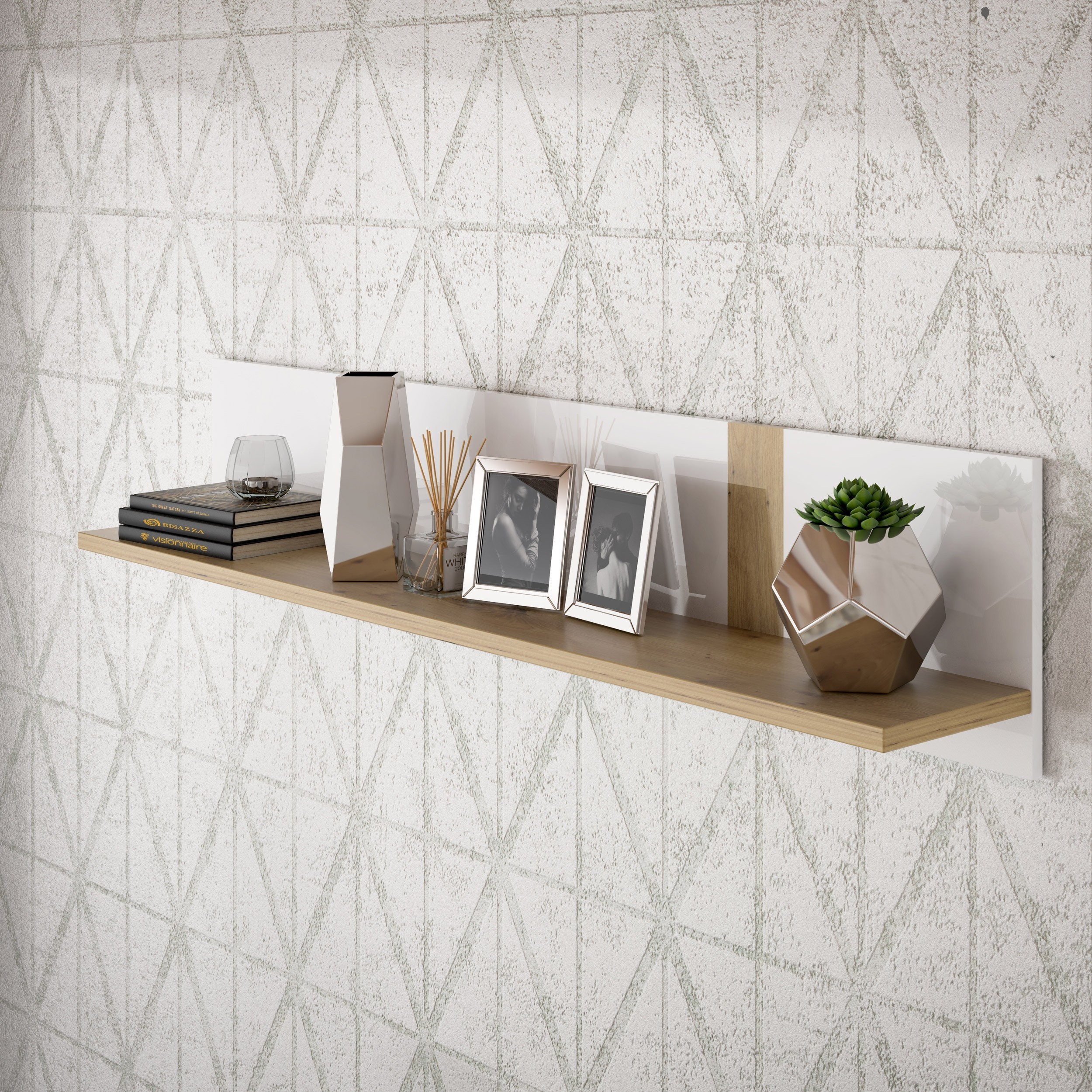 Wandboard Weiss Hochglanz